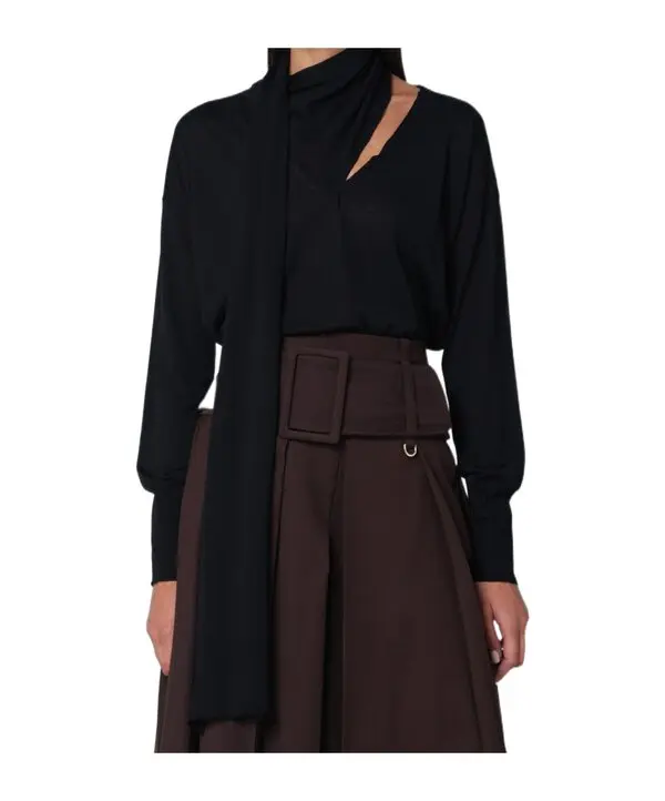 ROBERTO COLLINA Draped Knitwear