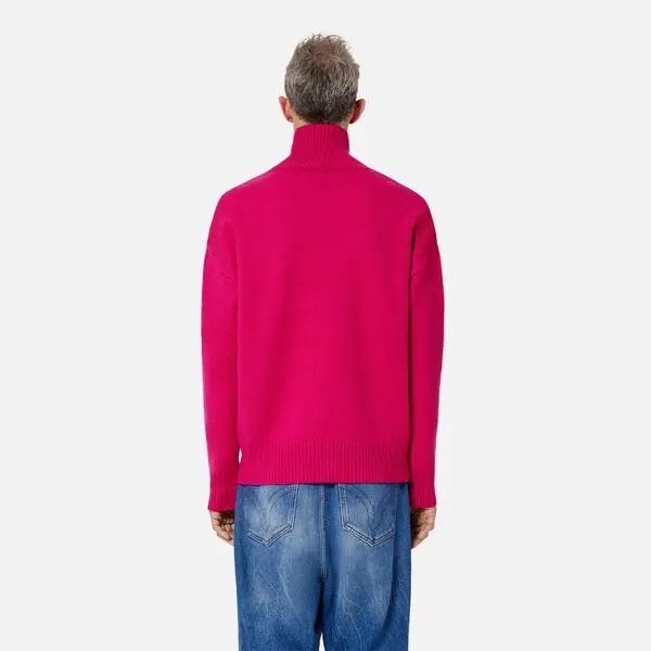 AMI Paris De Coeur Roll-neck Jumper
