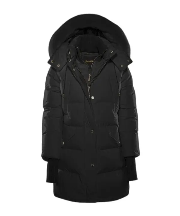 MOORER Hooded Technical Coat
