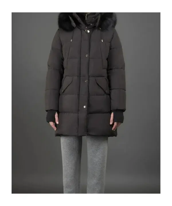 MOORER Hooded Technical Coat