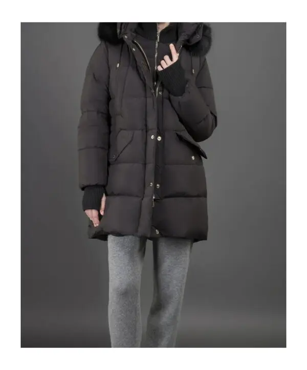 MOORER Hooded Technical Coat