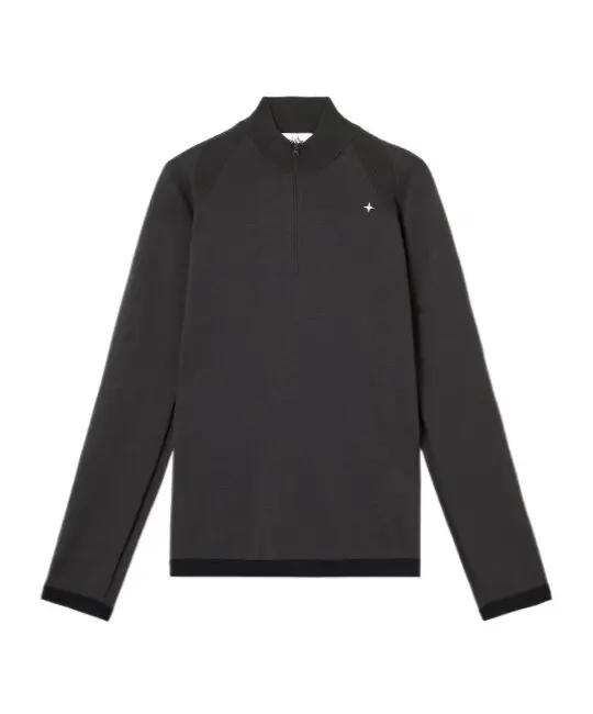 Stone Island Half-zipper Sweater - Gray