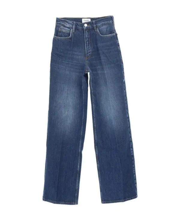 FRAME High-waist Wide-leg Jeans