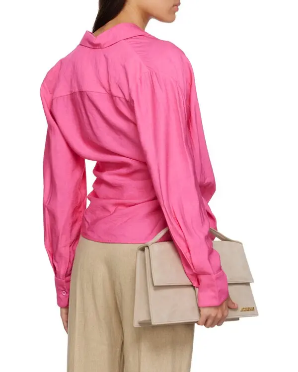 Jacquemus Bahlia Tie-up Detailed Blouse