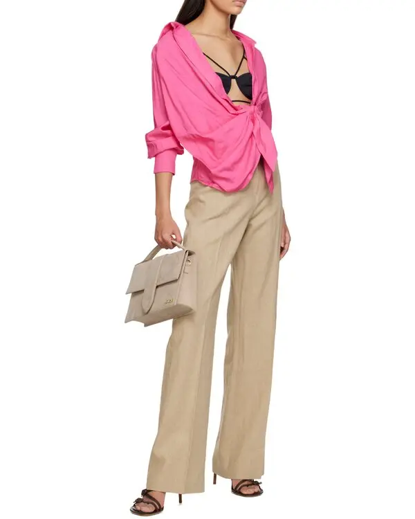 Jacquemus Bahlia Tie-up Detailed Blouse