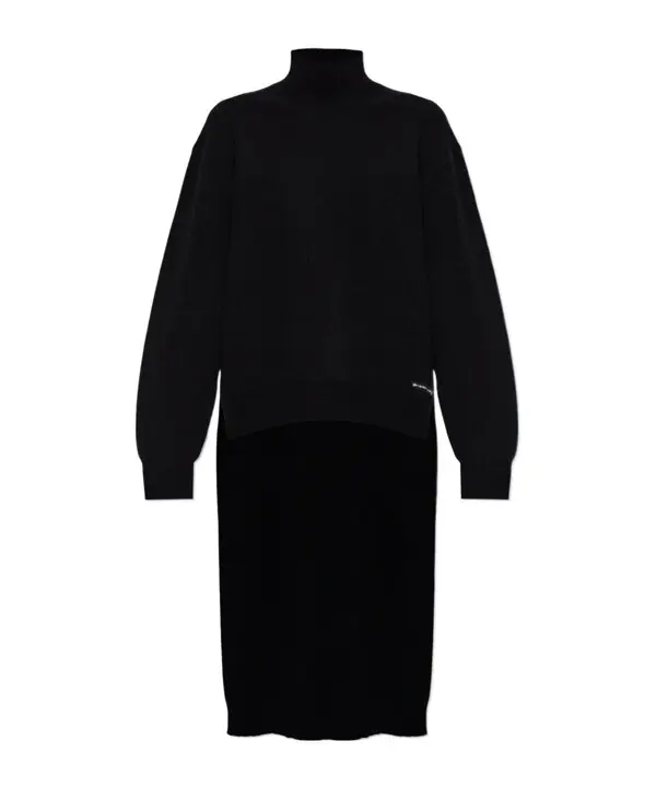 Alexander Wang Long Sleeved High-low Hem Jumper
