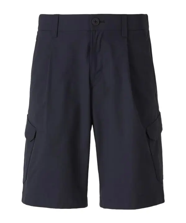 Herno Straight Leg Pleated Shorts