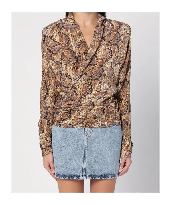Isabel Marant Étoile Claudie Blouse - Brown