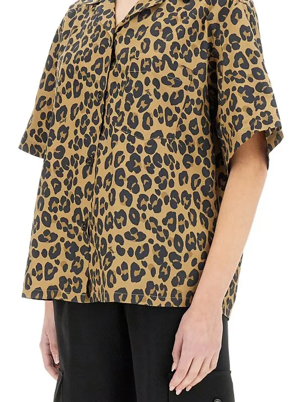 Aspesi Wild Pattern Button-up Tops