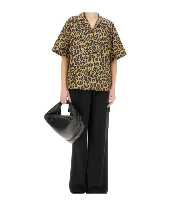 Aspesi Wild Pattern Button-up Tops