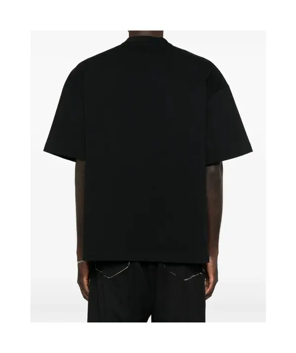 JIL SANDER Eyelet-detail T-shirt