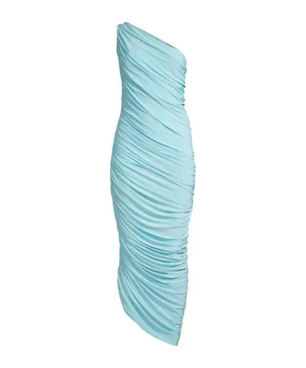 Norma Kamali Diana One-shoulder Gown
