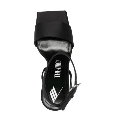 Attico Open-toe Calf Leather Heels