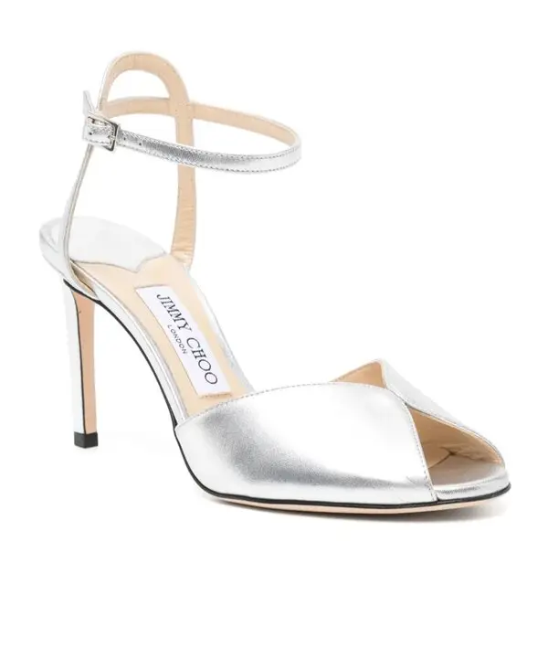 JIMMY CHOO 85mm Sacora Sandals