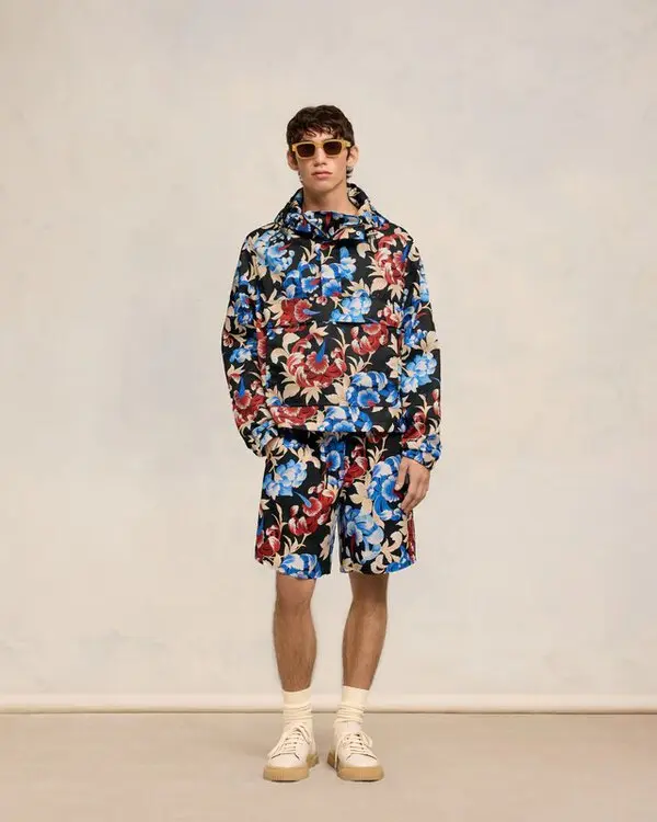 AMI Paris Hooded Windbreaker