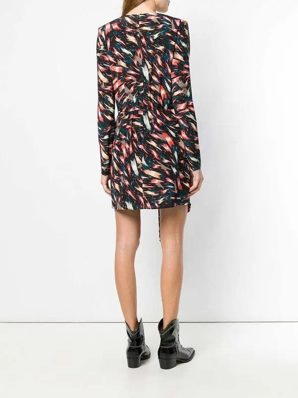 Givenchy Asymmetric Printed Dress