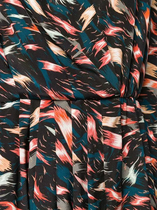 Givenchy Asymmetric Printed Dress