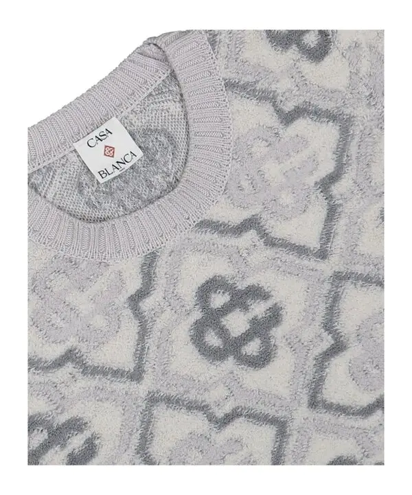 Casablanca Monogram-pattern Jumper