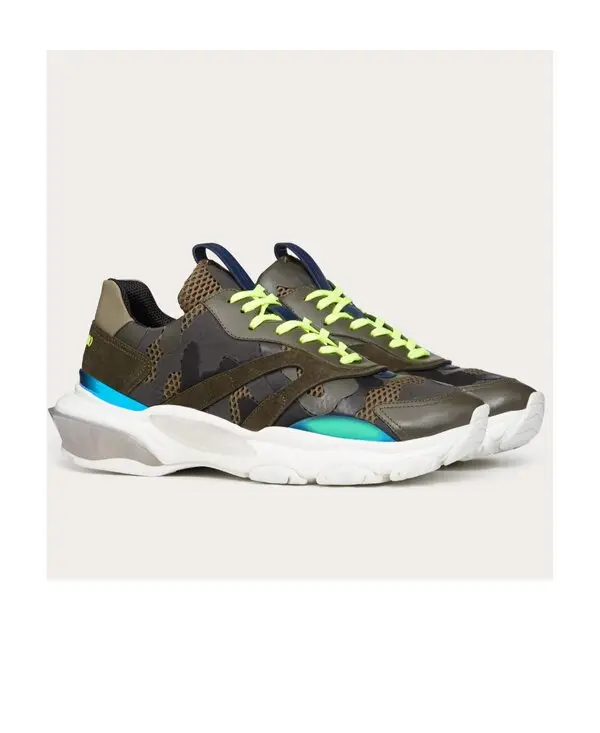 Valentino Garavani Camouflage Casual Sneakers