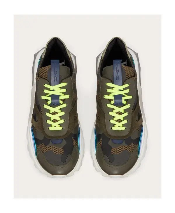Valentino Garavani Camouflage Casual Sneakers