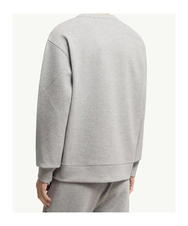 Moncler Logo Patch Sweatshirt - Grey