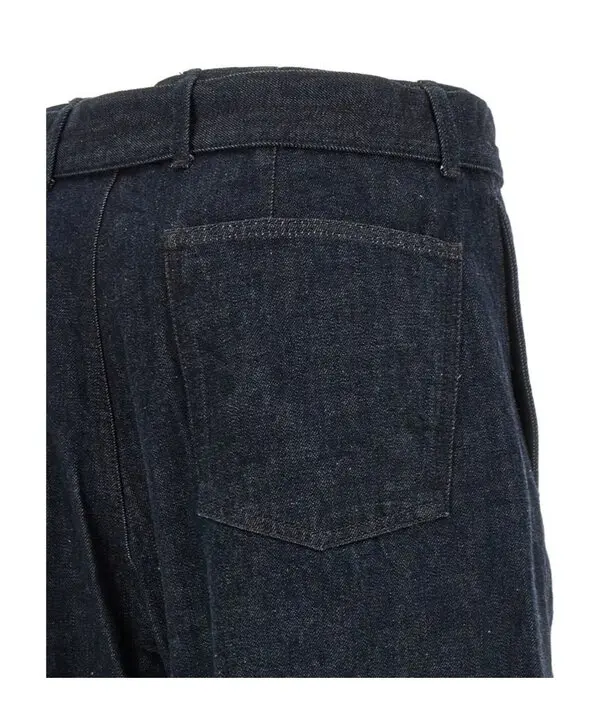 LEMAIRE High Waisted Straight-leg Trousers