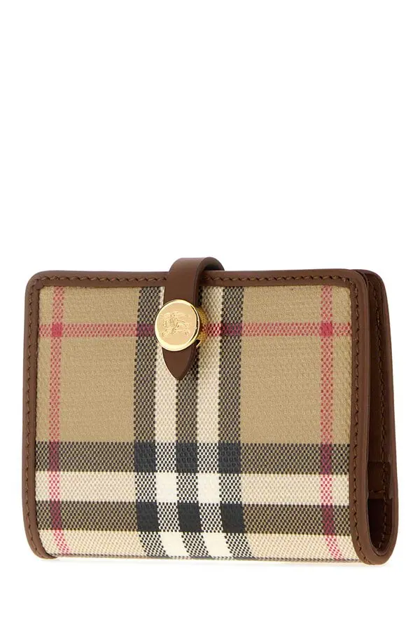 Burberry Printed Canvas Card Holder