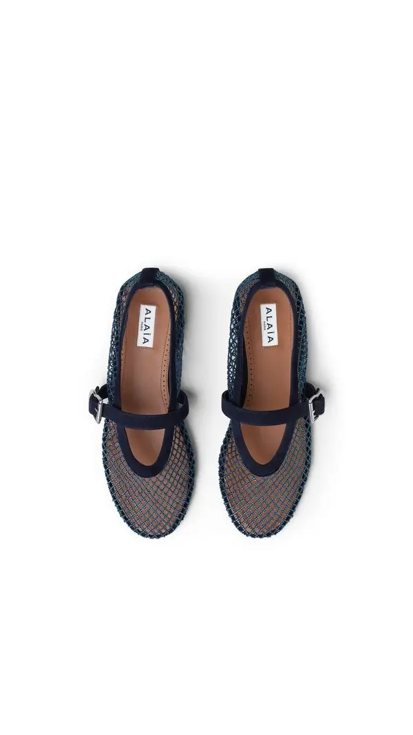 Alaïa Round-toe Ballet Flats