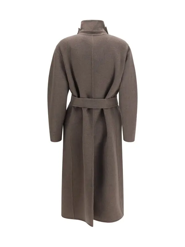 Fabiana Filippi Belted Long Coat