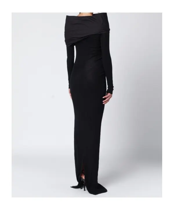 ENTIRE STUDIOS Draped Neck Dress