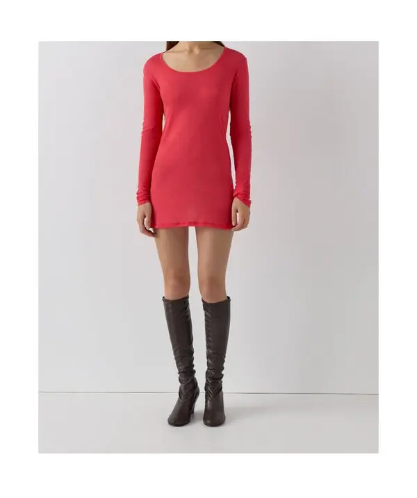 Gimaguas Long-sleeve Round-neck Dress