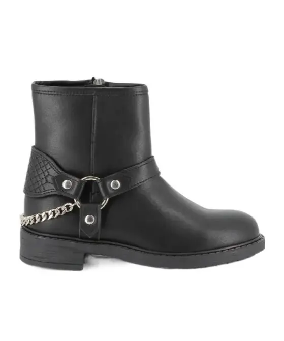 Zadig&Voltaire Chain-embellished Ankle Boots - Black