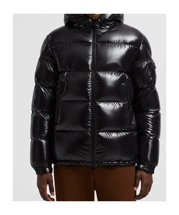 Moncler Ecrins Short Down Jacket - Black