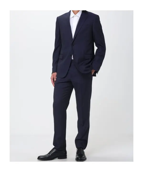 Zegna Poplin-texture Classic-collar Shirt - White