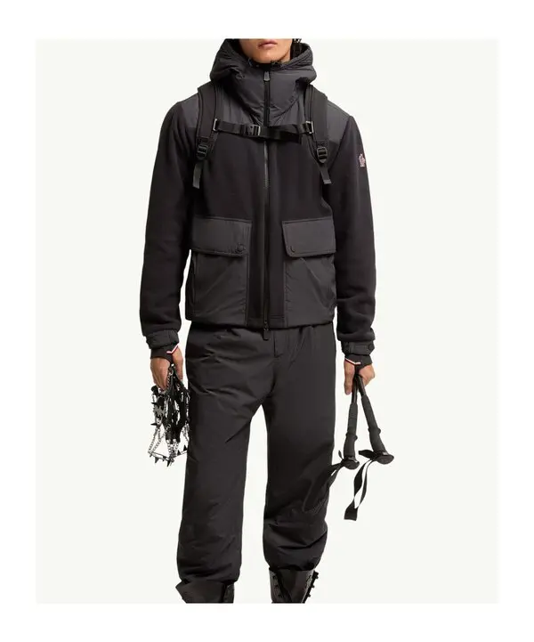 Moncler Polartec Zip-up Hoodie