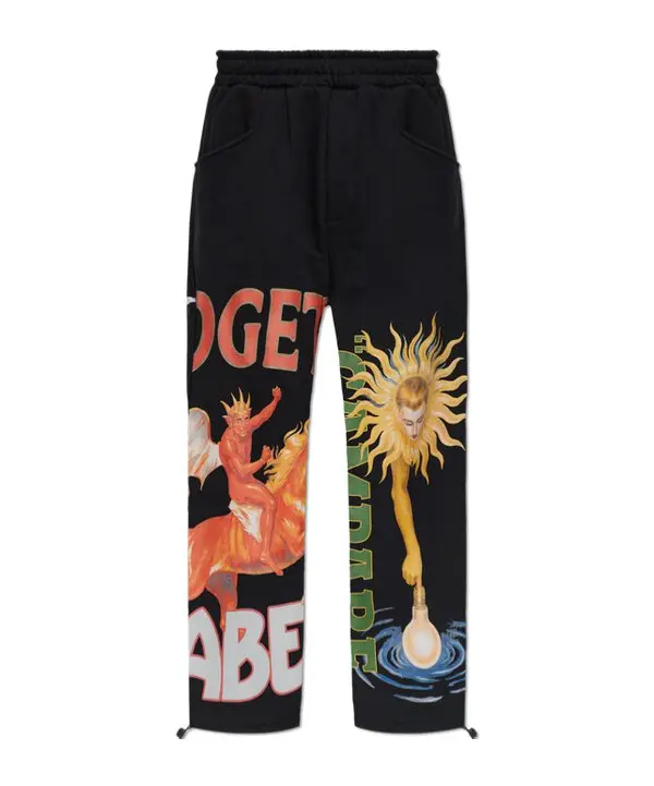 PDFCHANNEL Jojo Progetto Mirabella Sweatpants - Black