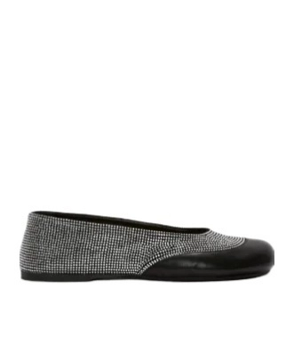 J.W.ANDERSON Crystal Embellished Ballet Flats