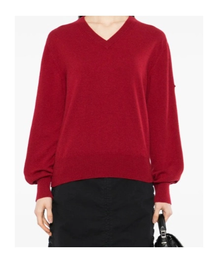Balenciaga V-neck Long-sleeve Knitwear