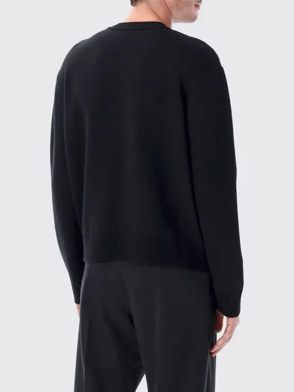 Casablanca Character Intarsia Knit Jumper