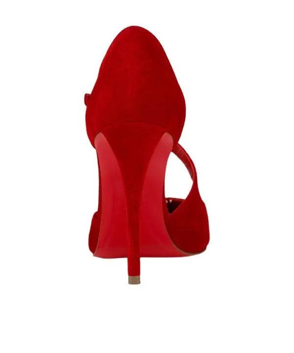 CHRISTIAN LOUBOUTIN 100mm Miss Ziggyta Pointed Buckle Pumps