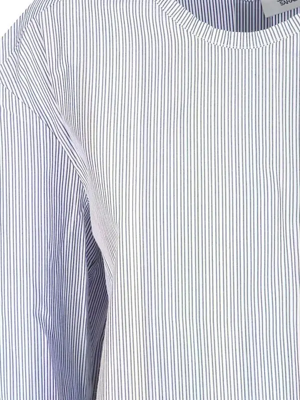 Sibel Saral Hande Pinstripe Shirt - White