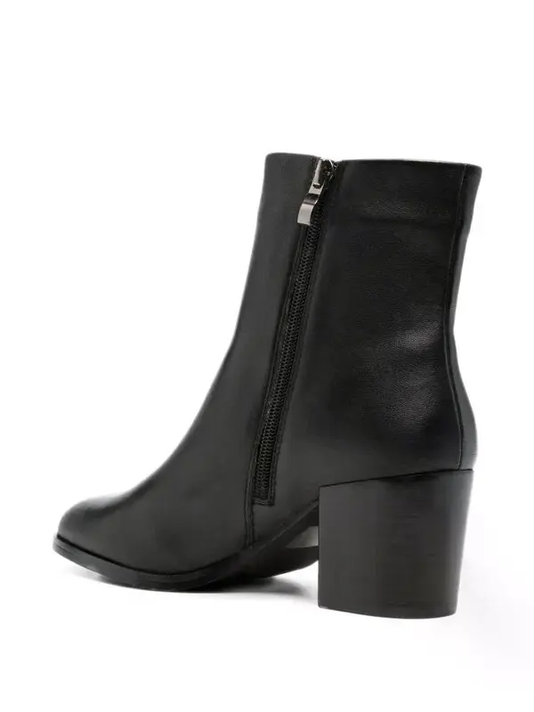 BRUNO PREMI Leather Ankle Boots