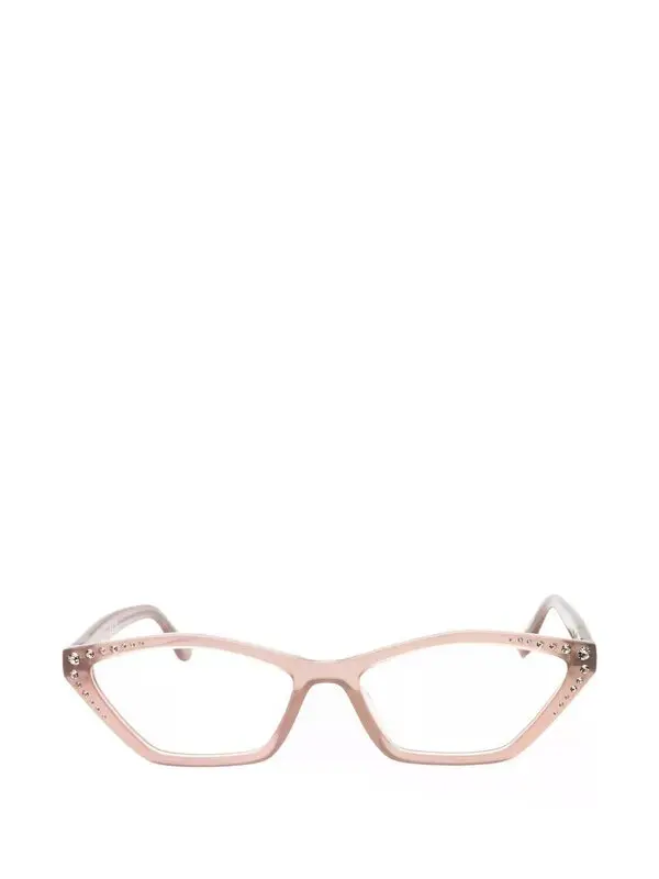 MARCIANO Crystal-embellished Cat-eye Glasses - Pink