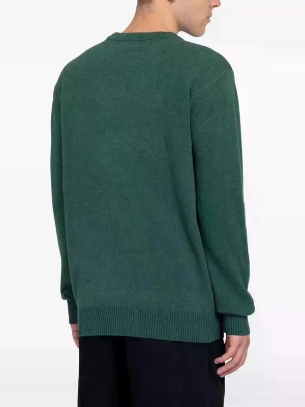 MINIMUM Roland Crew-neck Ribbed-trim Sweater