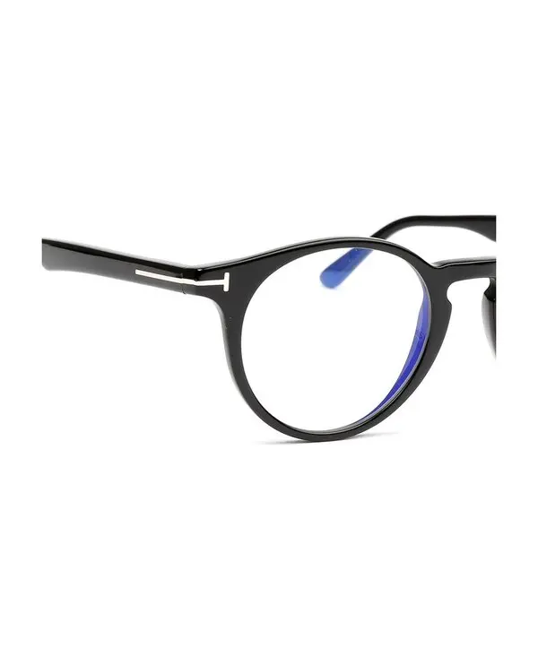 TOM FORD Round Frame Glasses - Black
