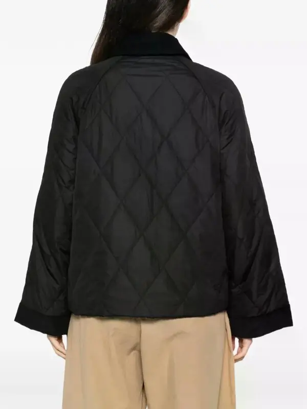 Barbour Quilted Corduroy-trim Jacket