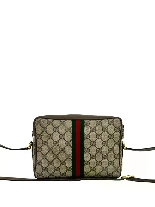 Gucci 1970-1980 Gg Supreme Web Crossbody Bag