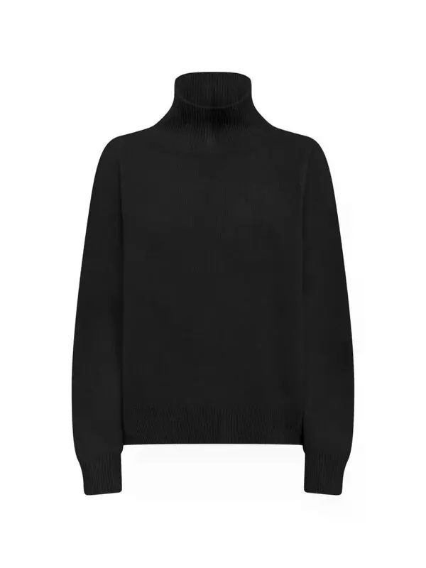 LANEUS Turtleneck Boxy Sweater