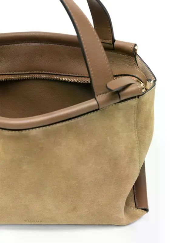 WANDLER Suede Leather Shoulder Bag