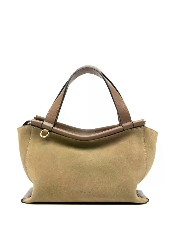 WANDLER Suede Leather Shoulder Bag - Neutrals
